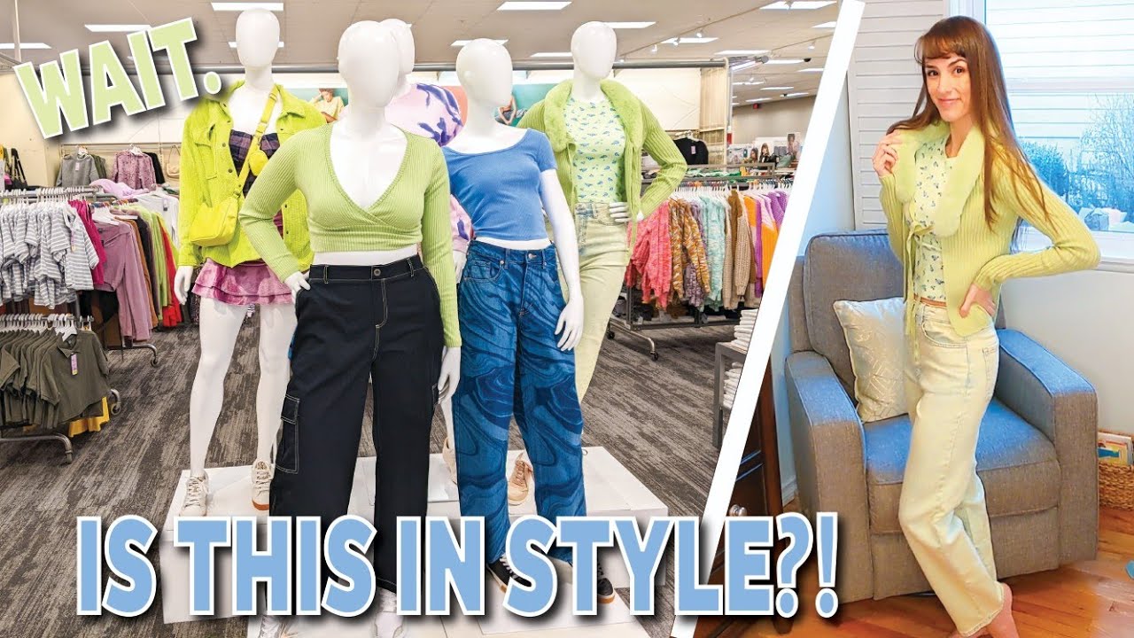 I DRESSED LIKE STORE MANNEQUINS! // Trying On Crazy Clothes at Target ...