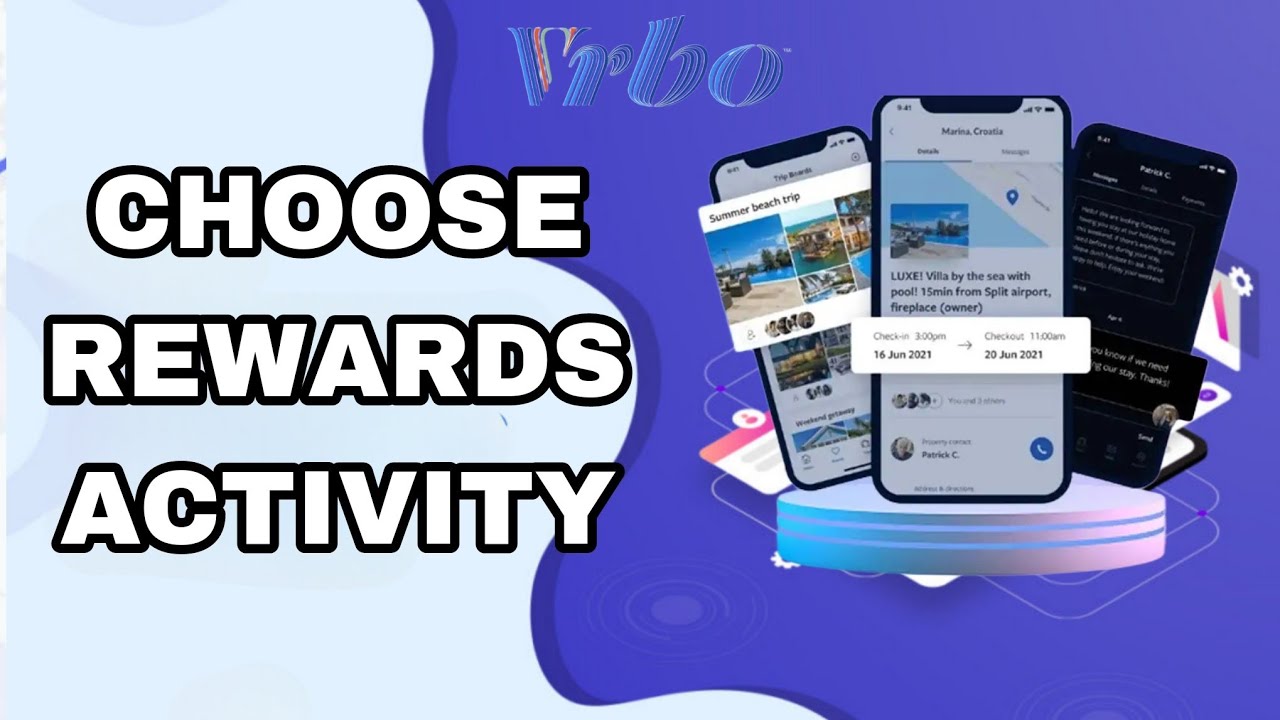 How To Choose Rewards Activity On Vrbo App - YouTube
