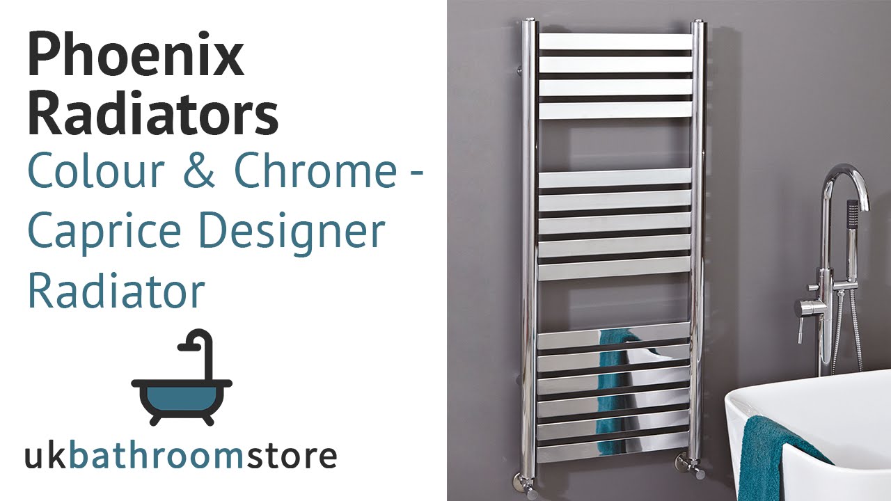 Phoenix Radiators - Colour & Chrome Radiators Caprice Designer Radiator ...