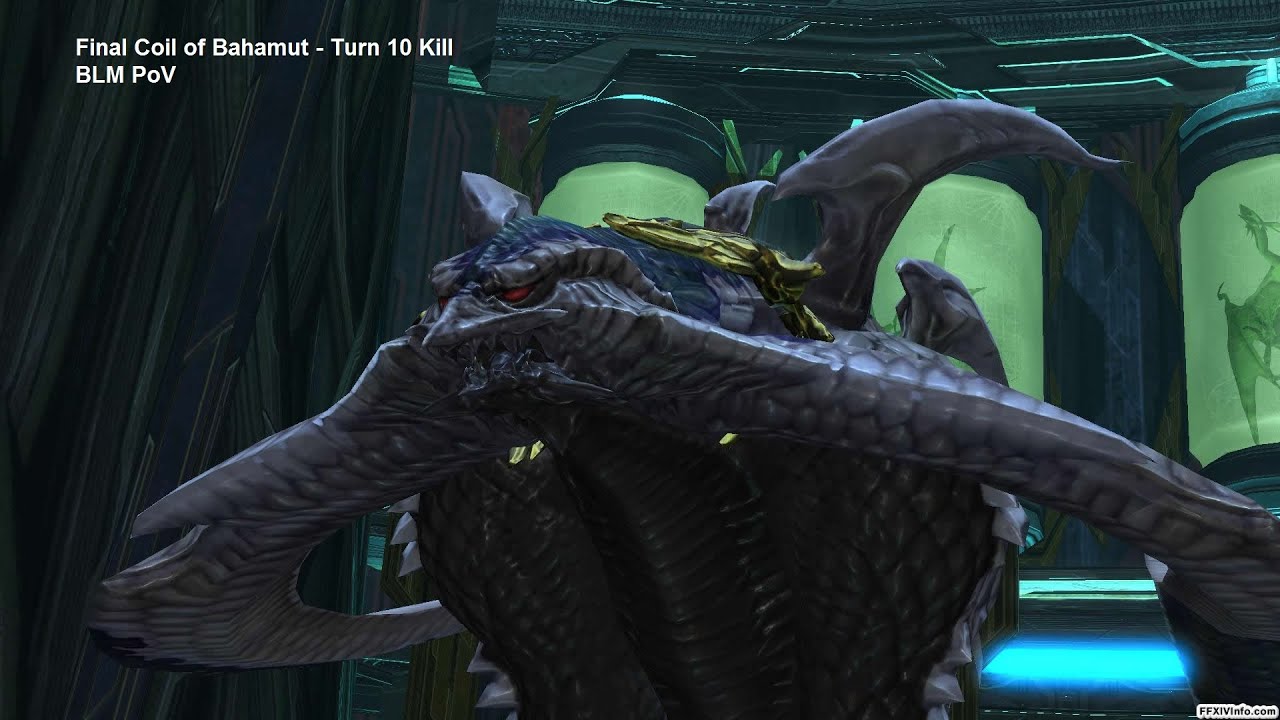 FINAL FANTASY XIV - Imdugud (Turn 10) - BLM Clear - YouTube