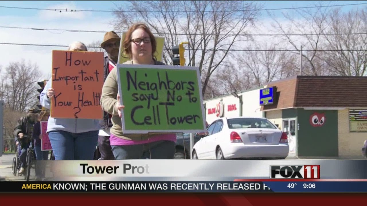 Cell phone protest - YouTube