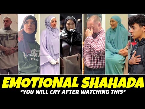 Can't Stop Crying...!! SHAHADA COMPILATION | Part 3