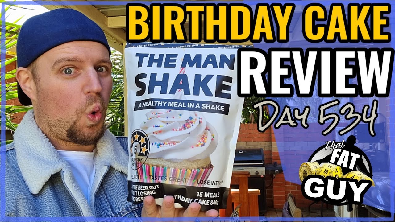 THE MAN SHAKE BIRTHDAY CAKE REVIEW - Is it worth it? - YouTube
