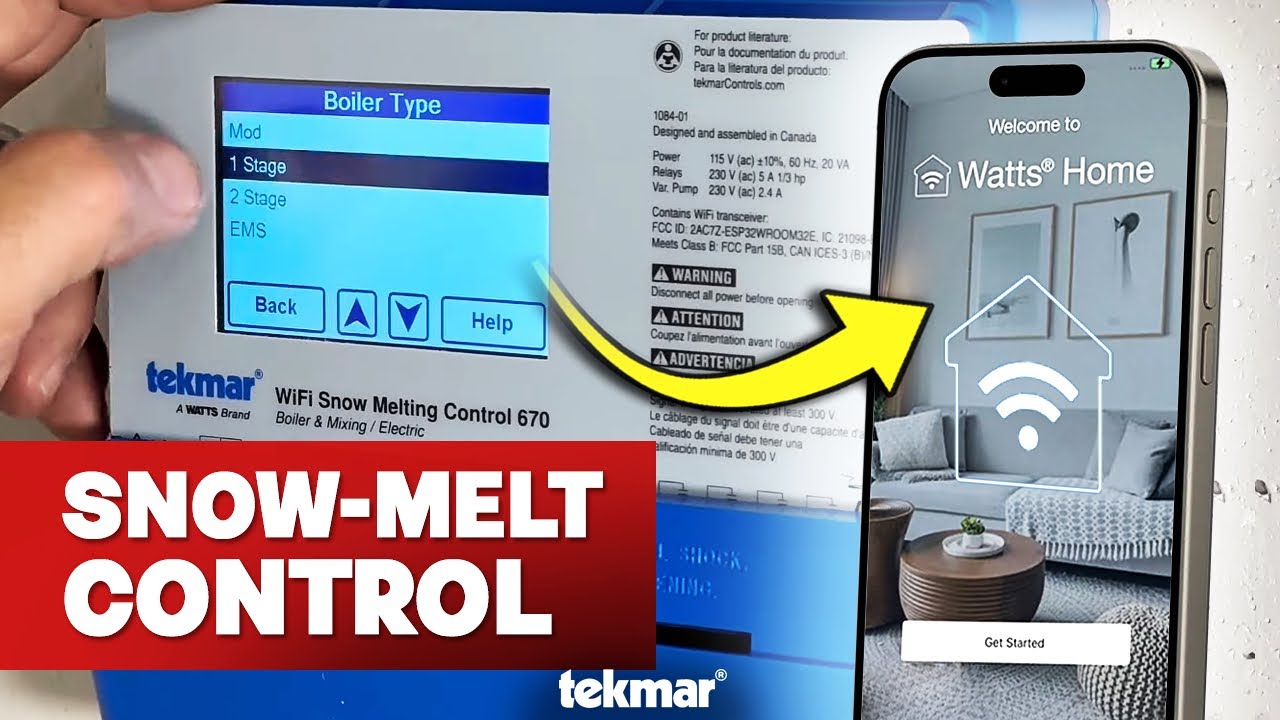 WiFi Connected Snow-Melt Control - YouTube