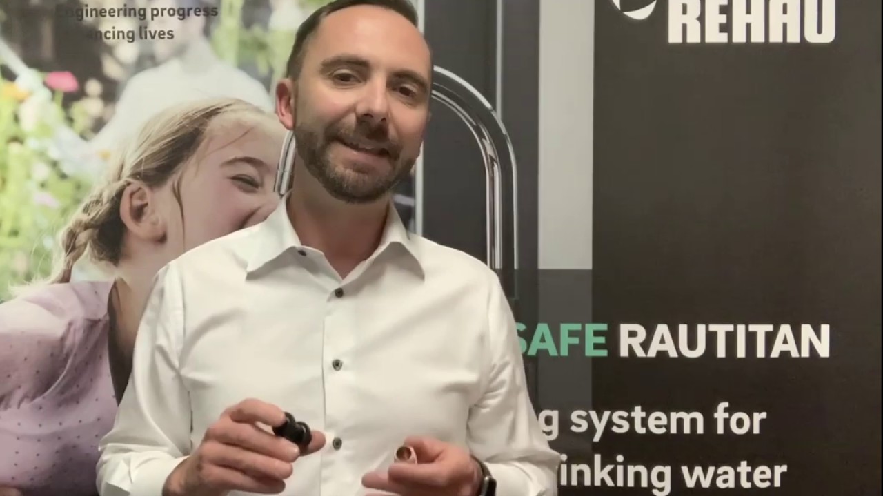 REHAU introduces Lead-Free RAUTITAN in Australia - YouTube