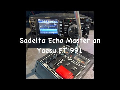 CB Funk Standmike Sadelta Echo Master Classic an Yaesu FT 991 - YouTube