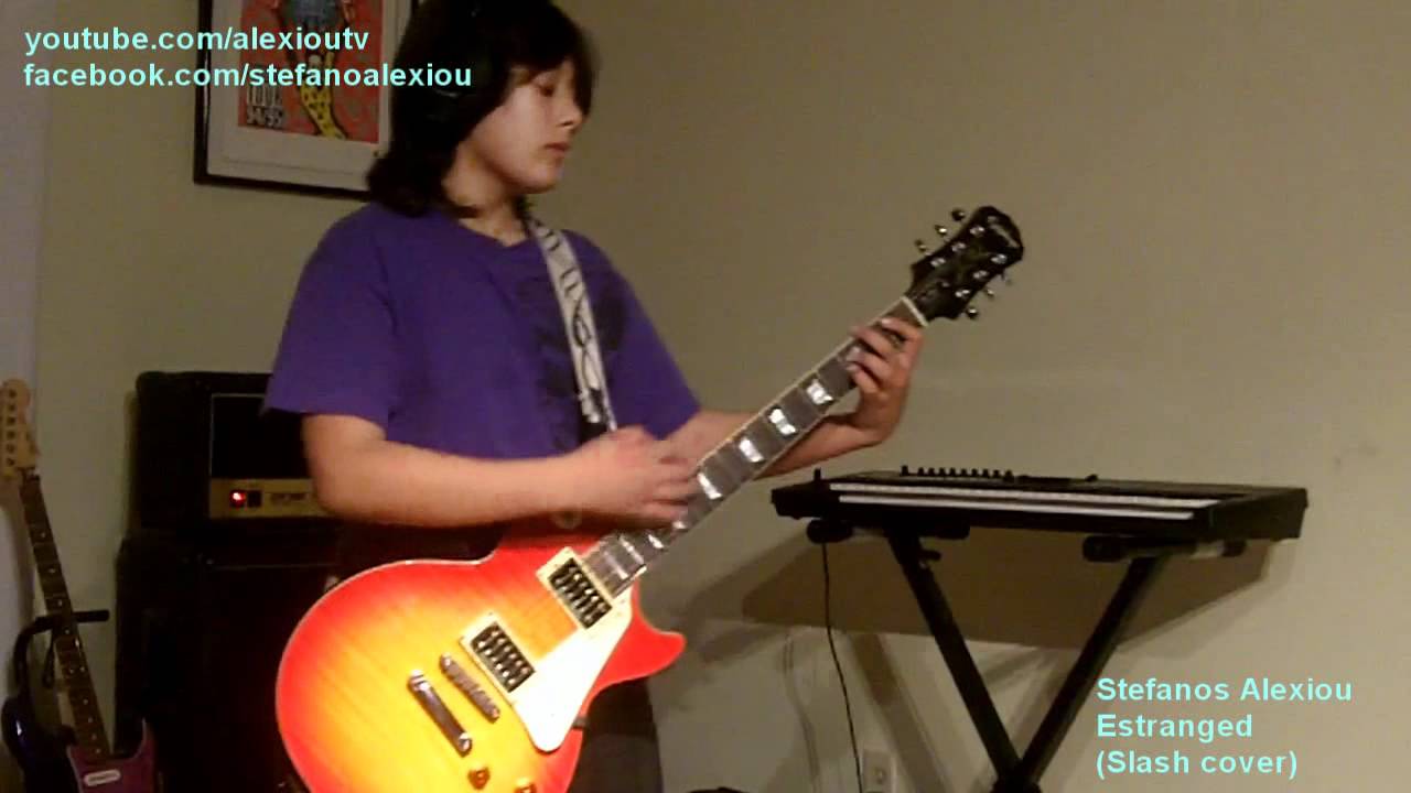 Guns N' Roses - Estranged (Slash Guitar cover by Stefanos Alexiou ...