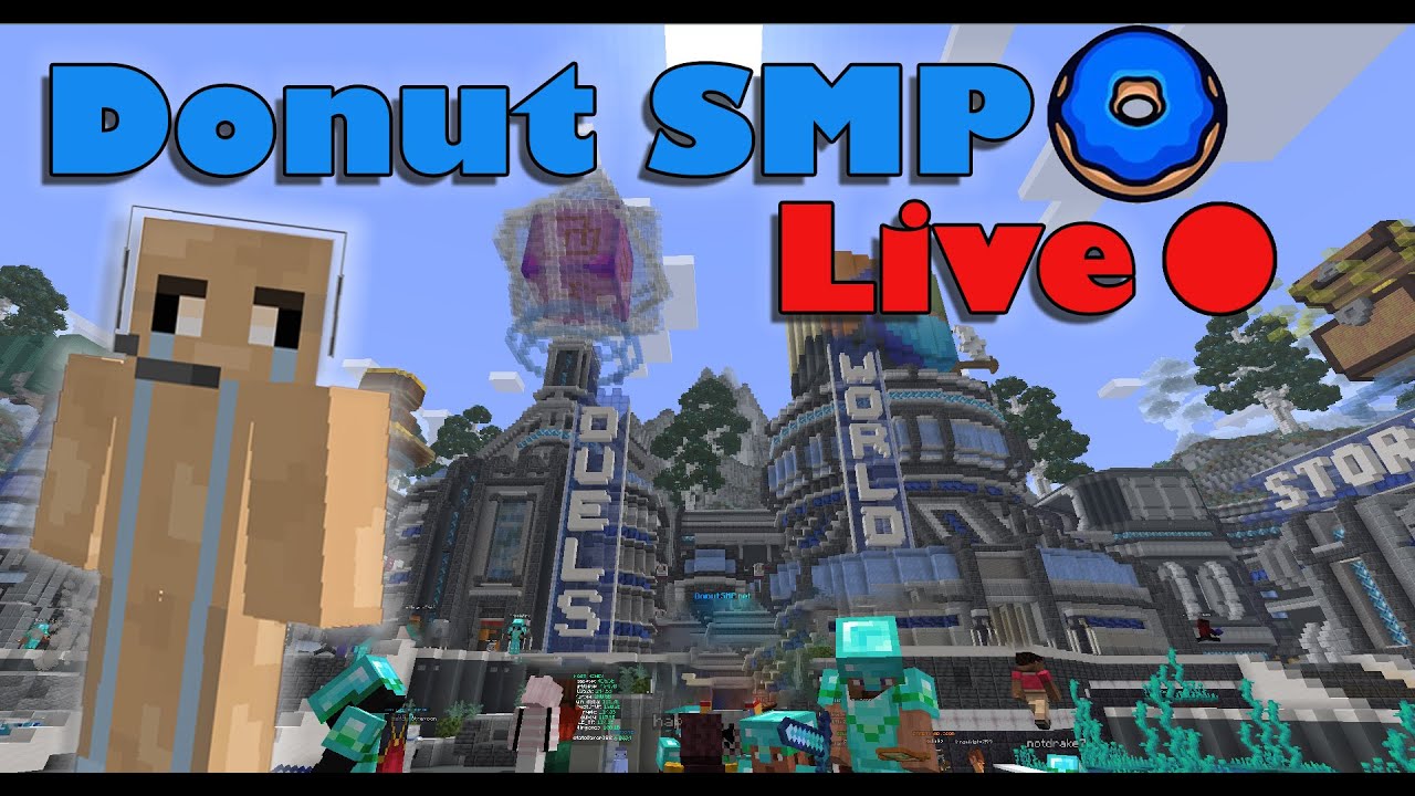 🔴Donut SMP Live🔴 (Duels) - YouTube
