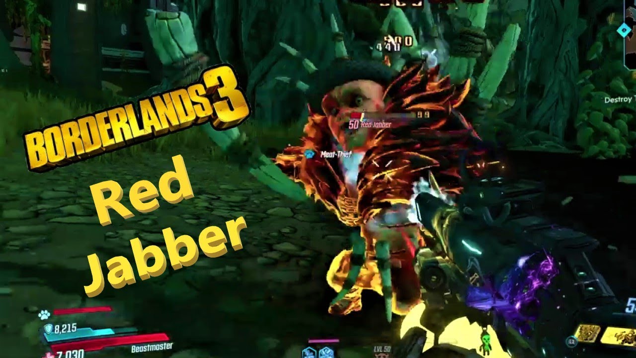 Red Jabber Spawn Location and drop Info Rare Enemy | Borderlands 3 ...