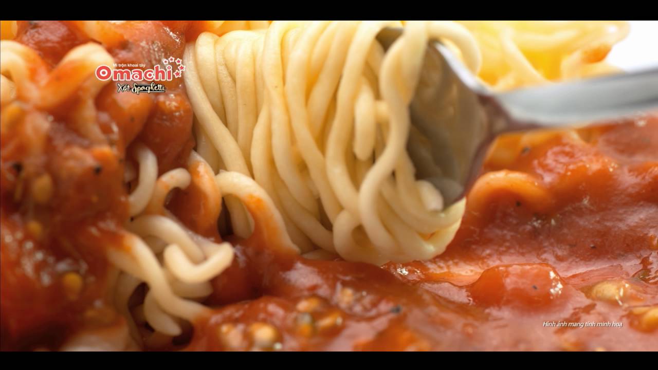 Omachi Spaghetti - Ngon trọn vẹn với quà tặng Tương ớt Chin-su 15s ...