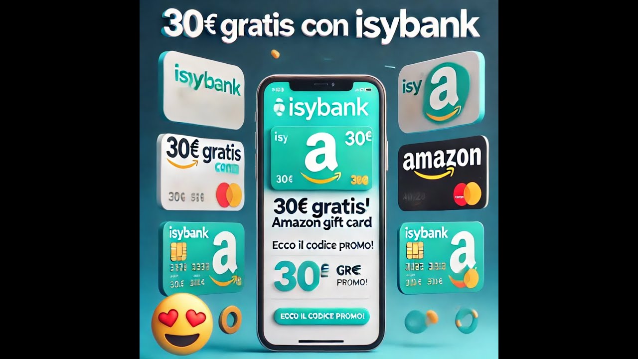 🔥 30€ GRATIS con Isybank! Ecco il Codice Promo: EWGLK9ELA8 🎁 - YouTube