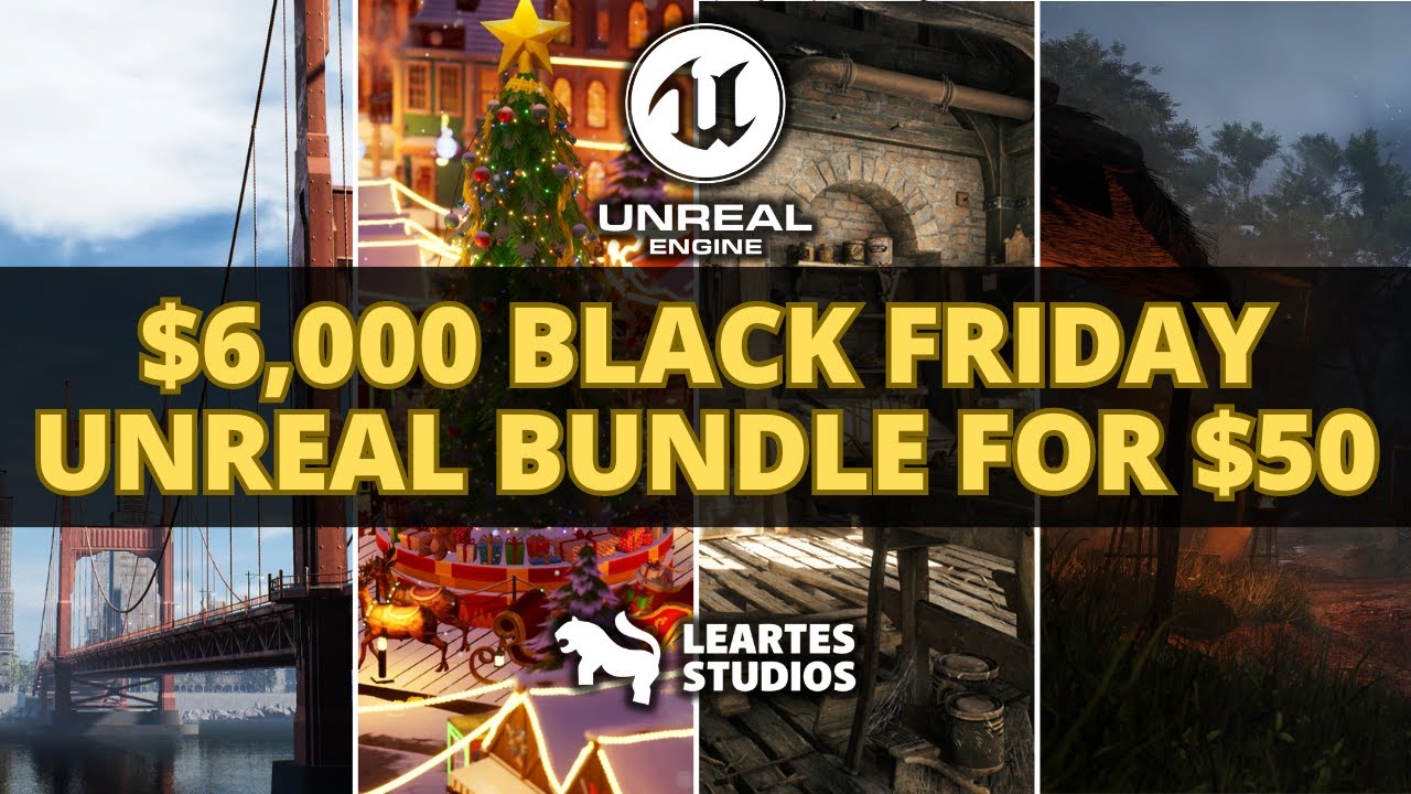 INSANE BLACK FRIDAY $6,000 Unreal Engine 5 Asset BUNDLE for ONLY $50 (Limited Time) - YouTube