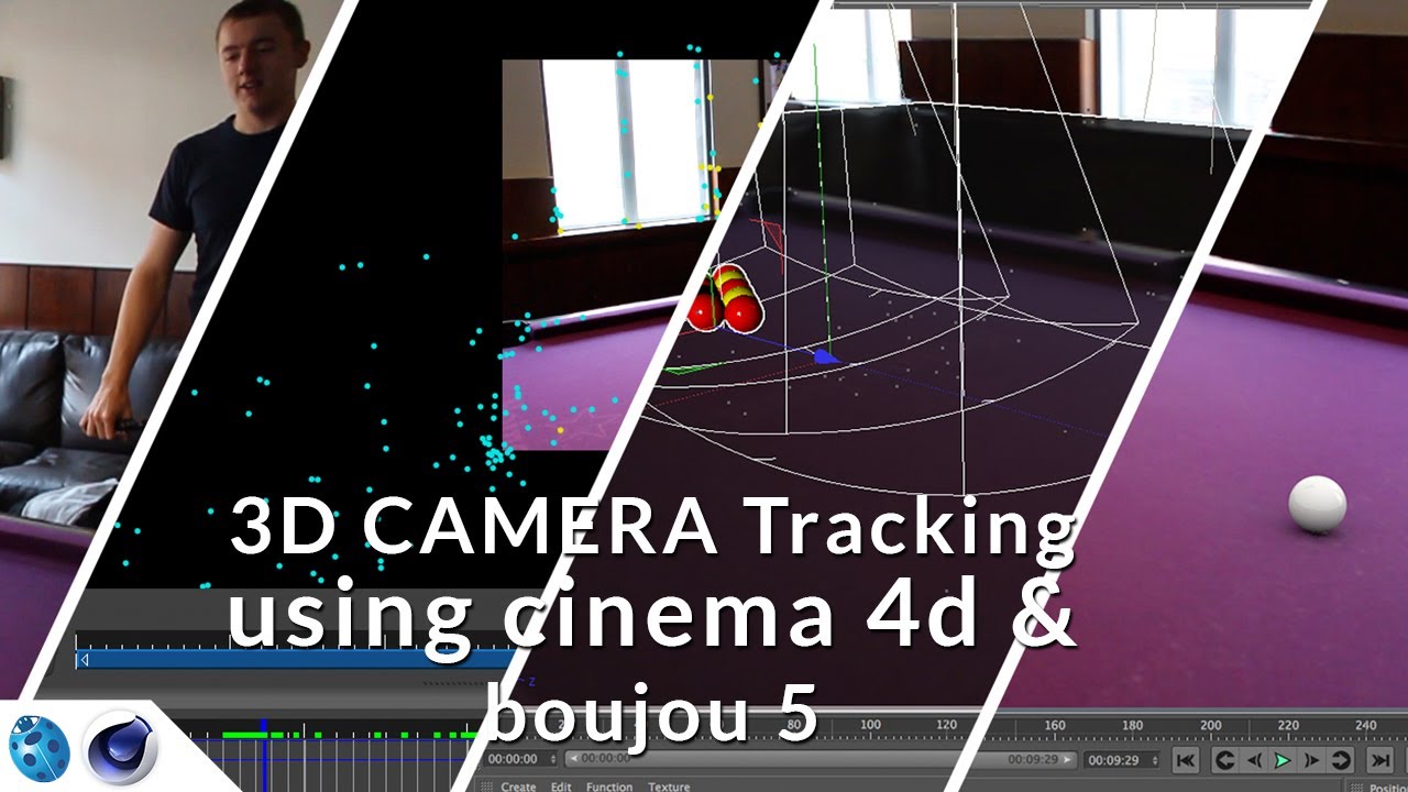 Camera Tracking Boujou 5 & Cinema 4D - YouTube