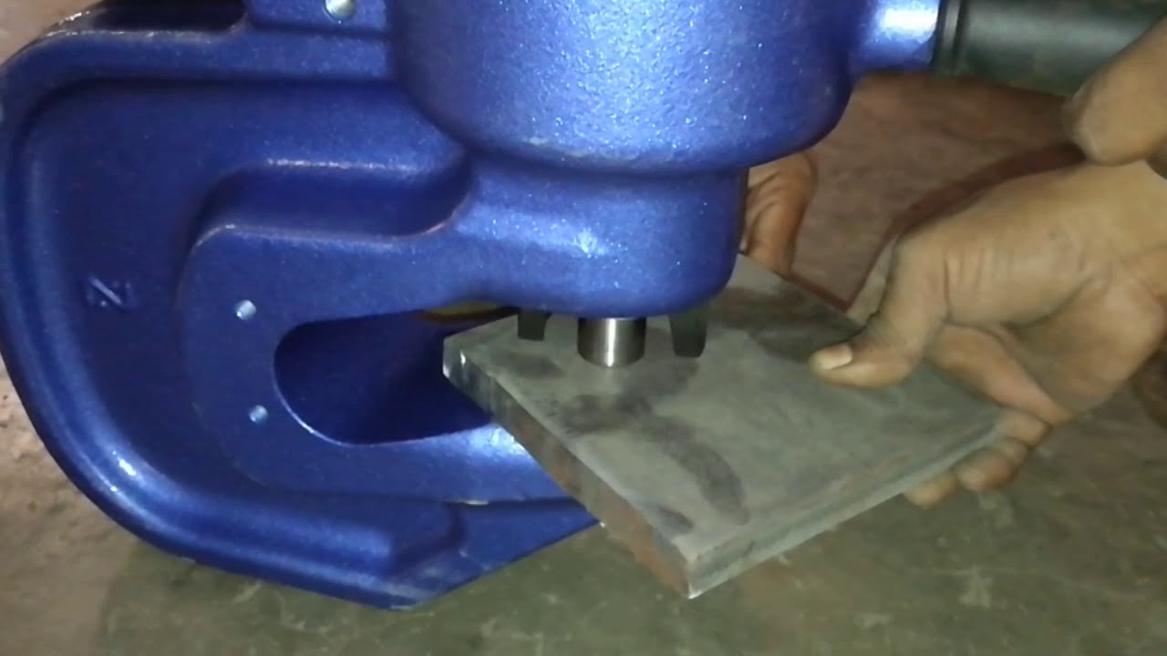 Best Portable Hydraulic Puncher Mahendra Tools NITTO KOHKI. 25mm Dia ...