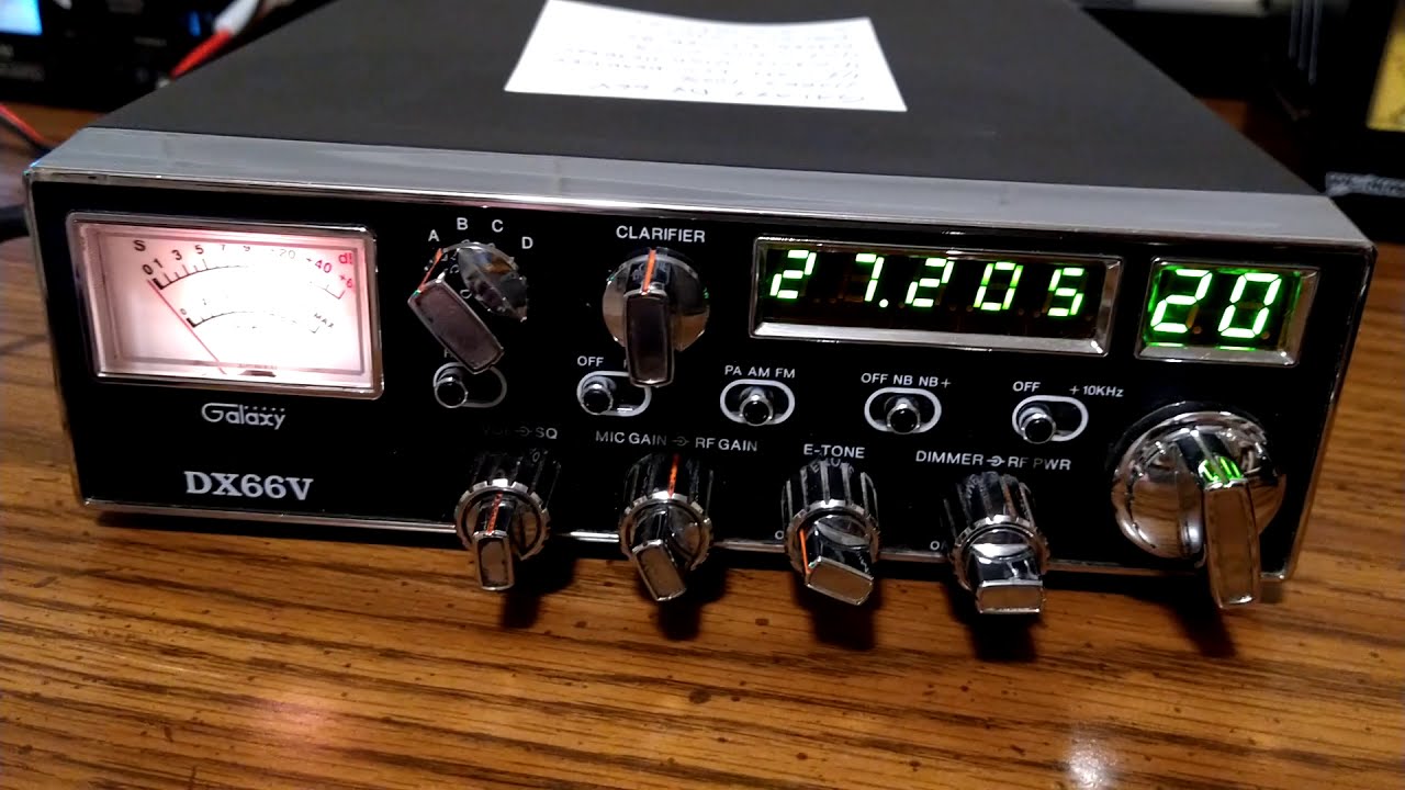 Galaxy DX-66V for sale - YouTube