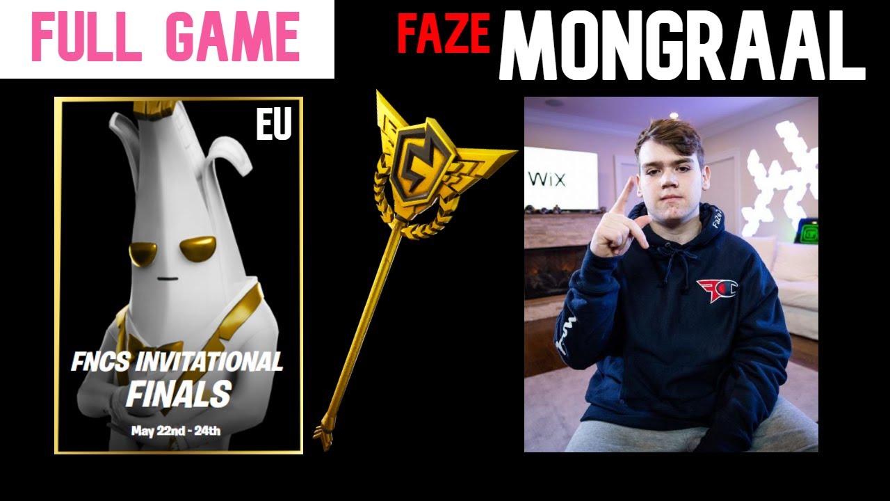 Faze Mongraal's Best Game FNCS Solo Finals - YouTube