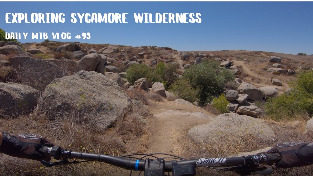 Exploring Sycamore Canyon wilderness Riverside CA daily MTB vlog #93 ...