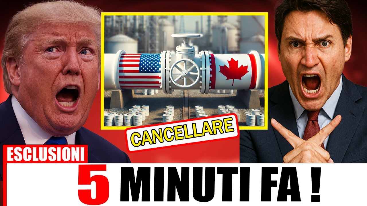 Il Canada taglia petrolio ed energia agli USA – Trump senza parole! Guerre e auto elettriche ...