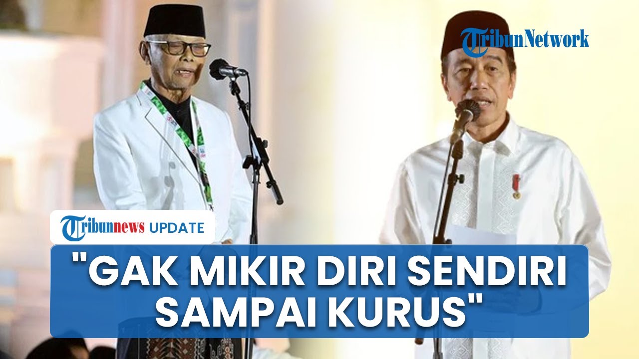 Ketua MUI: Pak Jokowi Orangnya Sabar MasyaAllah, Seakan Gak Mikir ...
