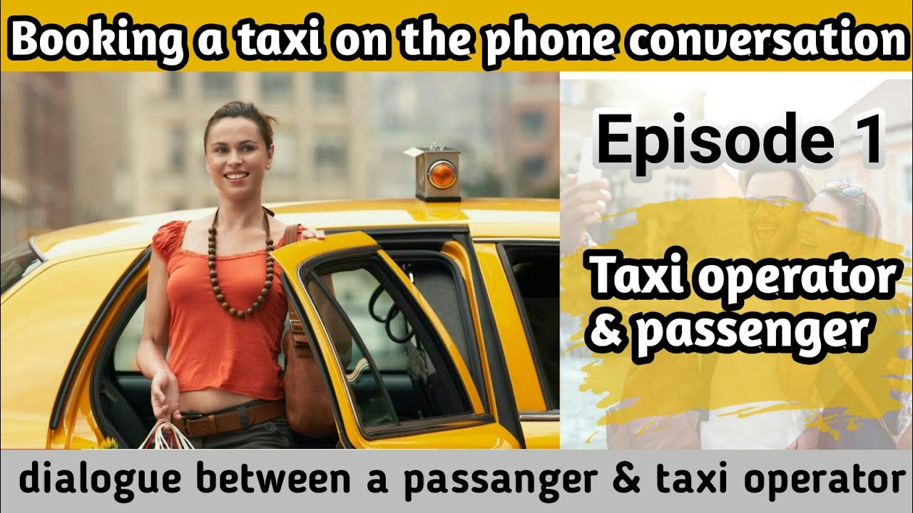take a taxi in english/E1/English conversation /daily english speaking ...