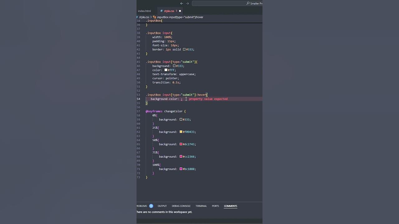 Login Page Coder Css Code Coding Animation Webdesign Html Youtube