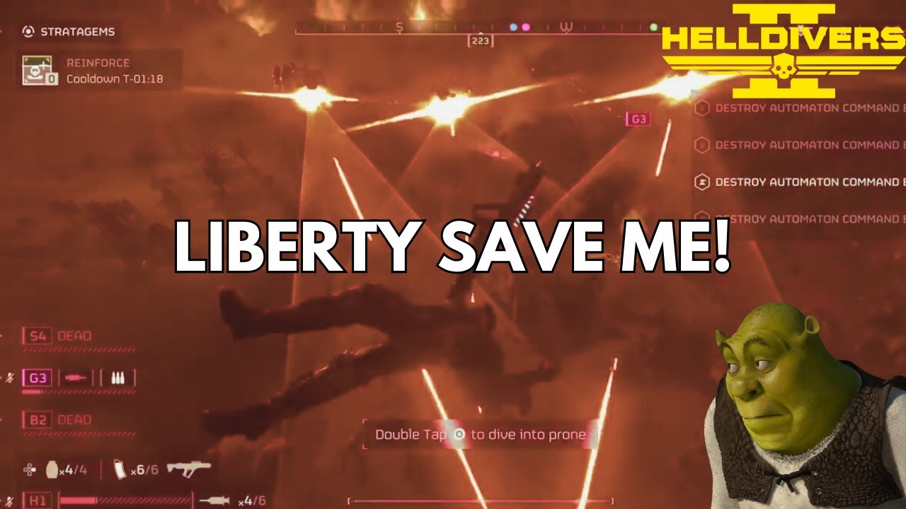Liberty Save Me! | Helldivers 2 - YouTube