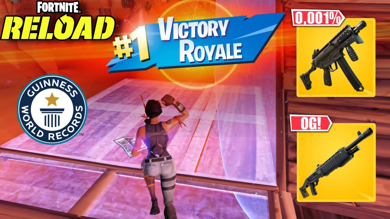 *WORLD RECORD* Fortnite Reload | High Kill Solo vs Squads Gameplay ...