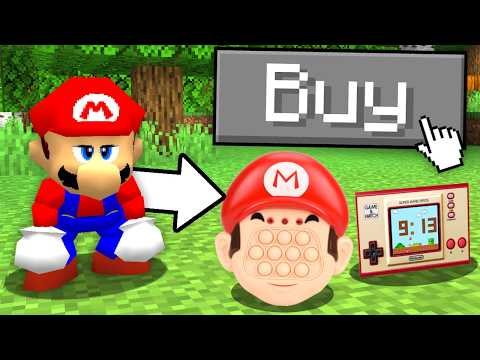 If I Take Damage I Have To Buy STRANGE Mario Merch...