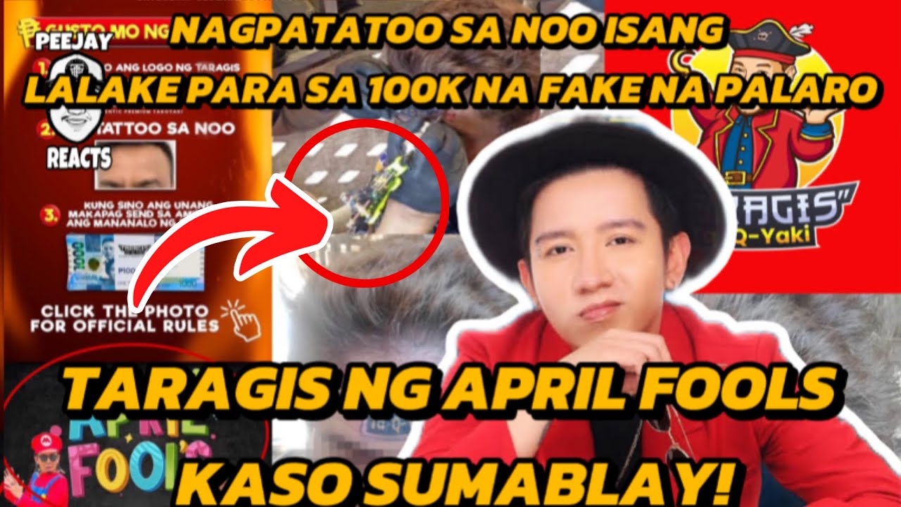 TARAGIS TAKOYAKI APRIL FOOLS DAY POST NAG BACKFIRE! LALAKE NAGPATATOO ...