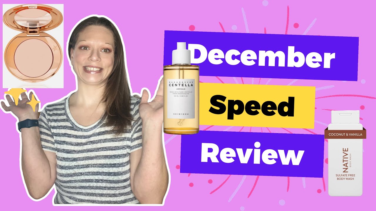 December speed reviews-What’s good and what’s not. - YouTube