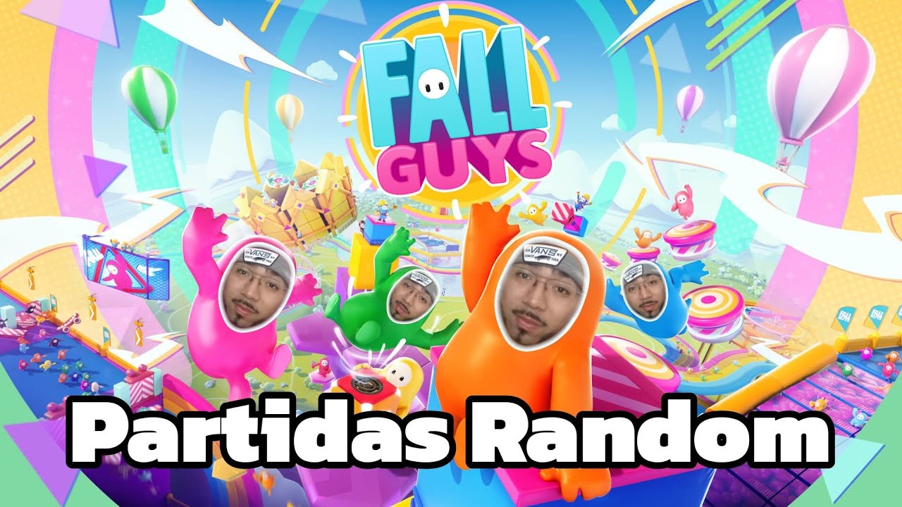 FALL GUYS - PARTIDAS RANDOM - YouTube