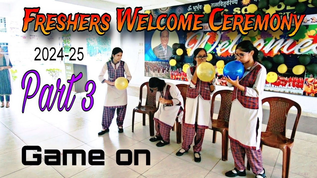 Freshers Welcome Ceremony | Part 3 | Final part ...