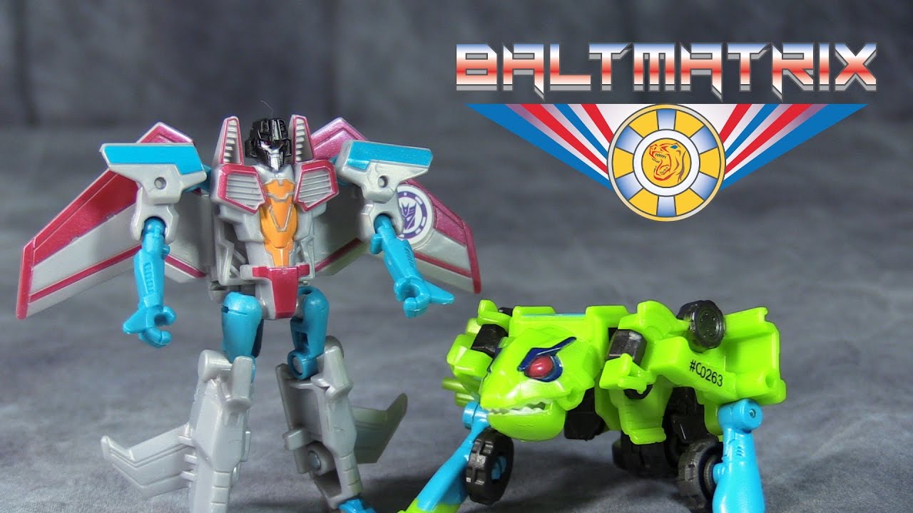 Transformers Robot In Disguise Legion Starscream and Springload - YouTube