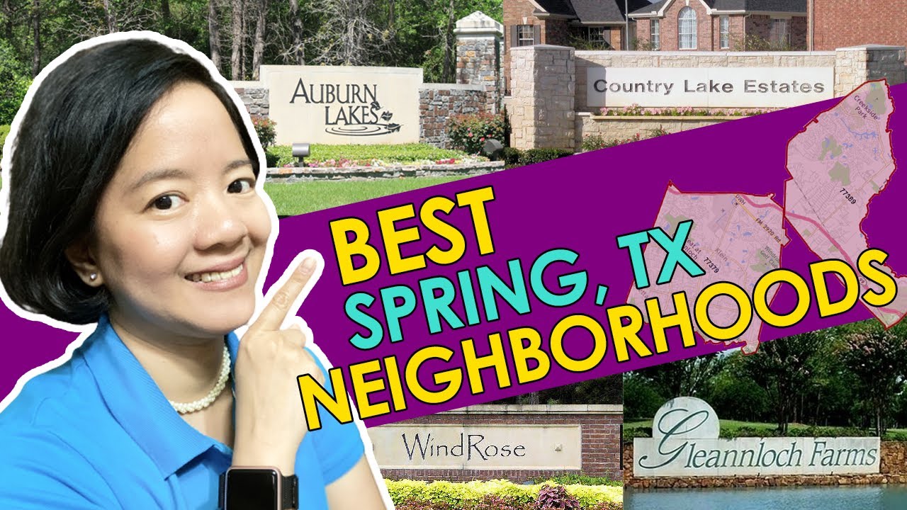 Spring Texas Neighborhoods | Best Neighborhoods in Spring TX | Spring ...