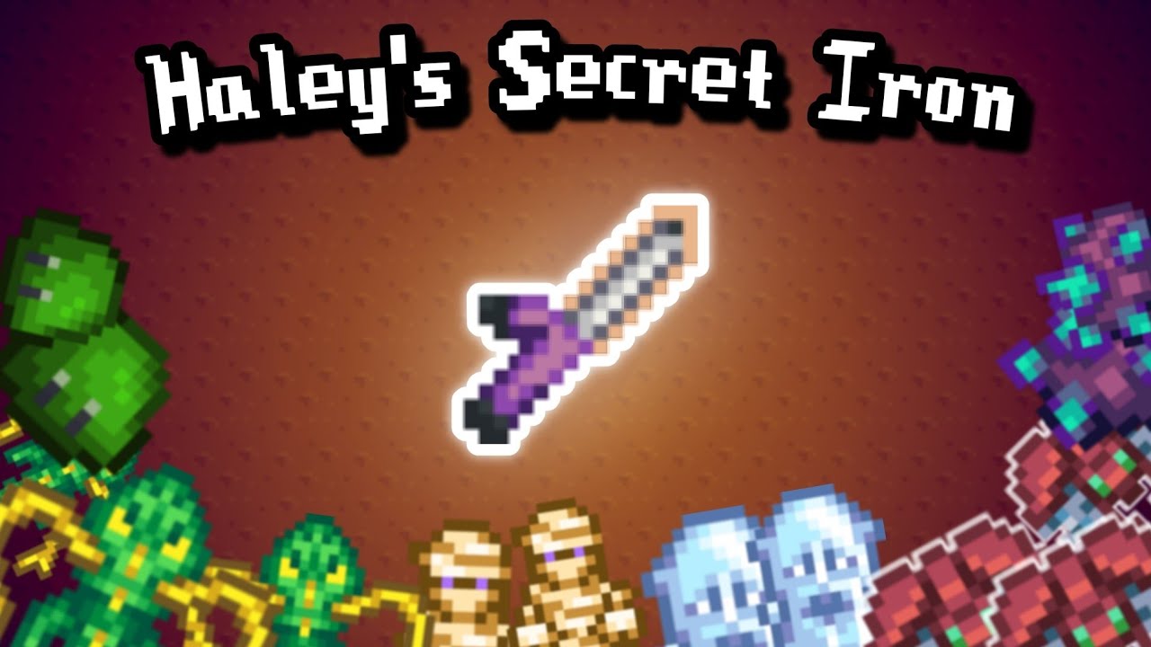 Haley's Iron : The WORST weapon in Stardew Valley - YouTube