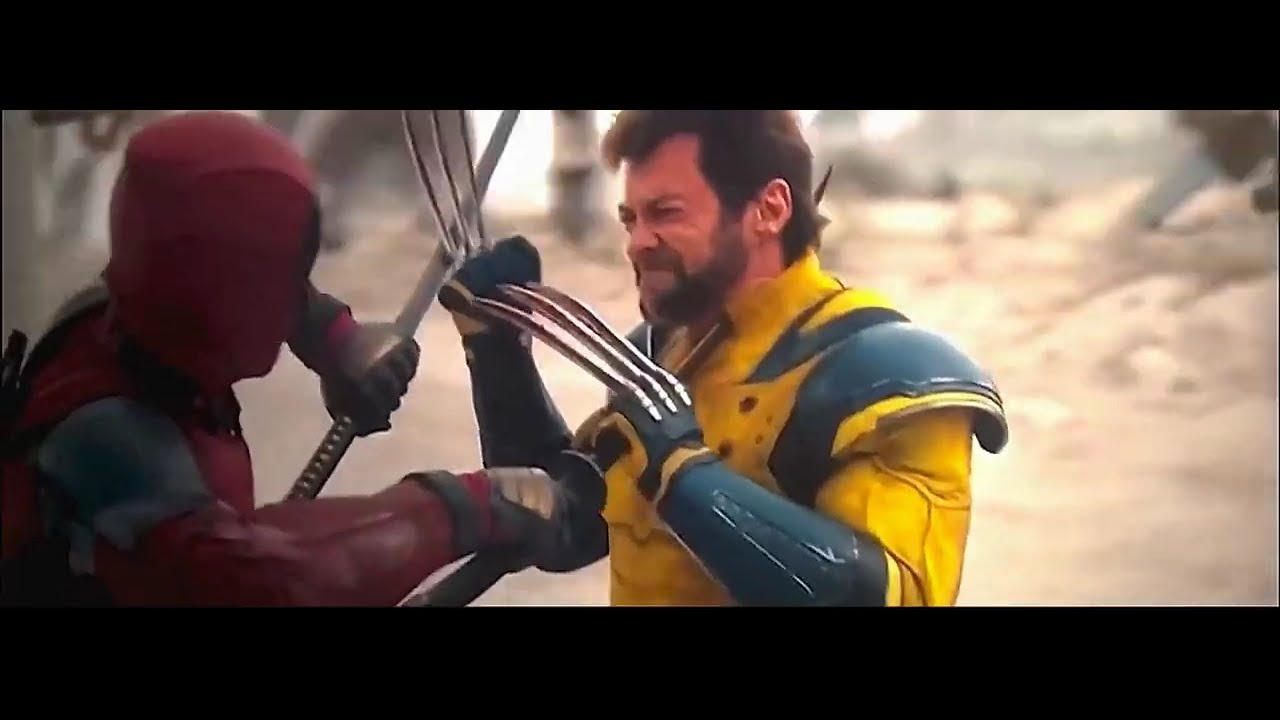 Wolverine vs Deadpool - Fight Scene - Deadpool & Wolverine (2024) Movie ...