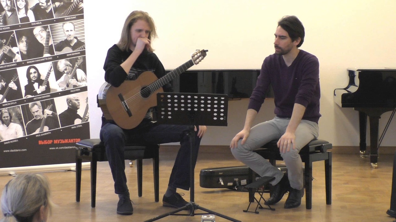 Jeremy Jouve: master class 2017, Moscow - Guitar Virtuosi festival [1/3 ...