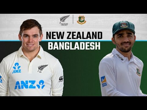 Live: New Zealand Vs Bangladesh - 1stTest Match | NZ Vs BAN Live|# ...