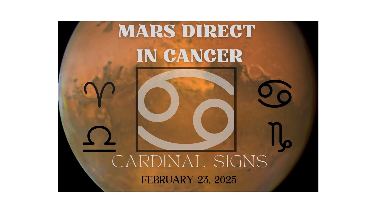 MARS DIRECT IN CANCER ♂️ - YOUR DESIRES HAVE CHANGED, IT'S TIME TO ACT ...