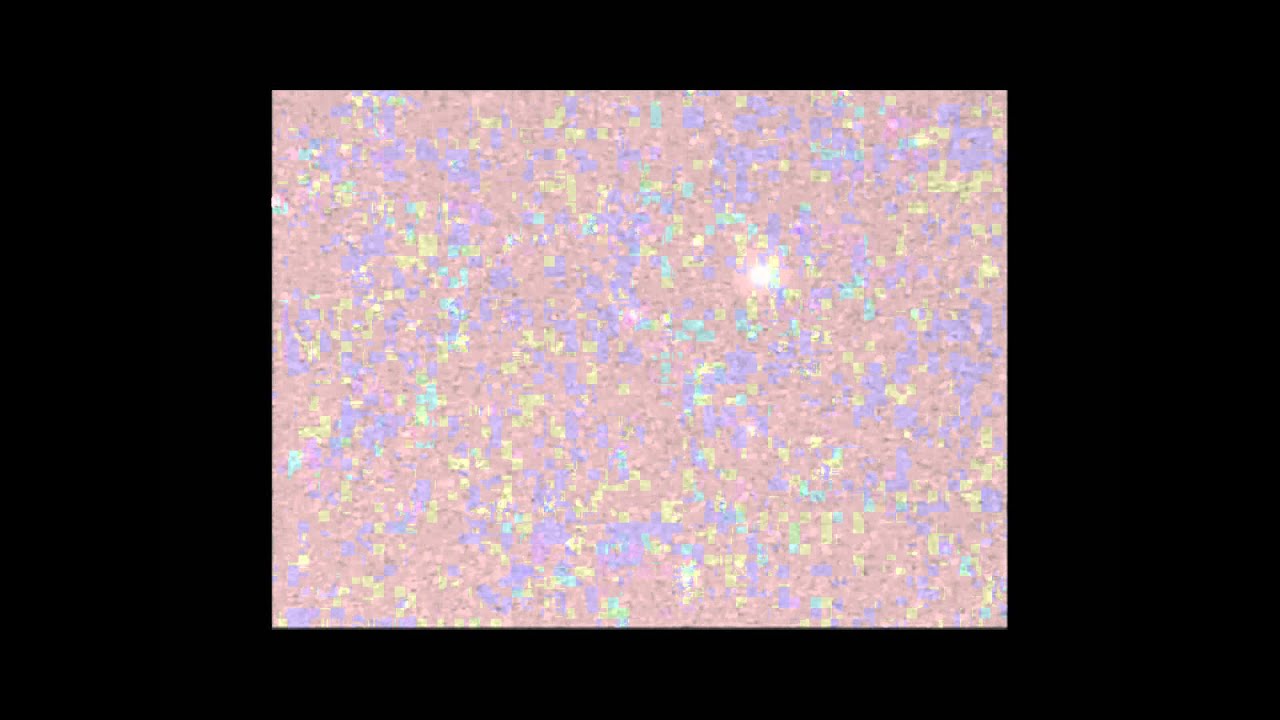 slow pulsating object static night vision - YouTube