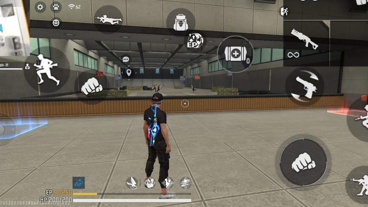 free fire new training ground practice - YouTube