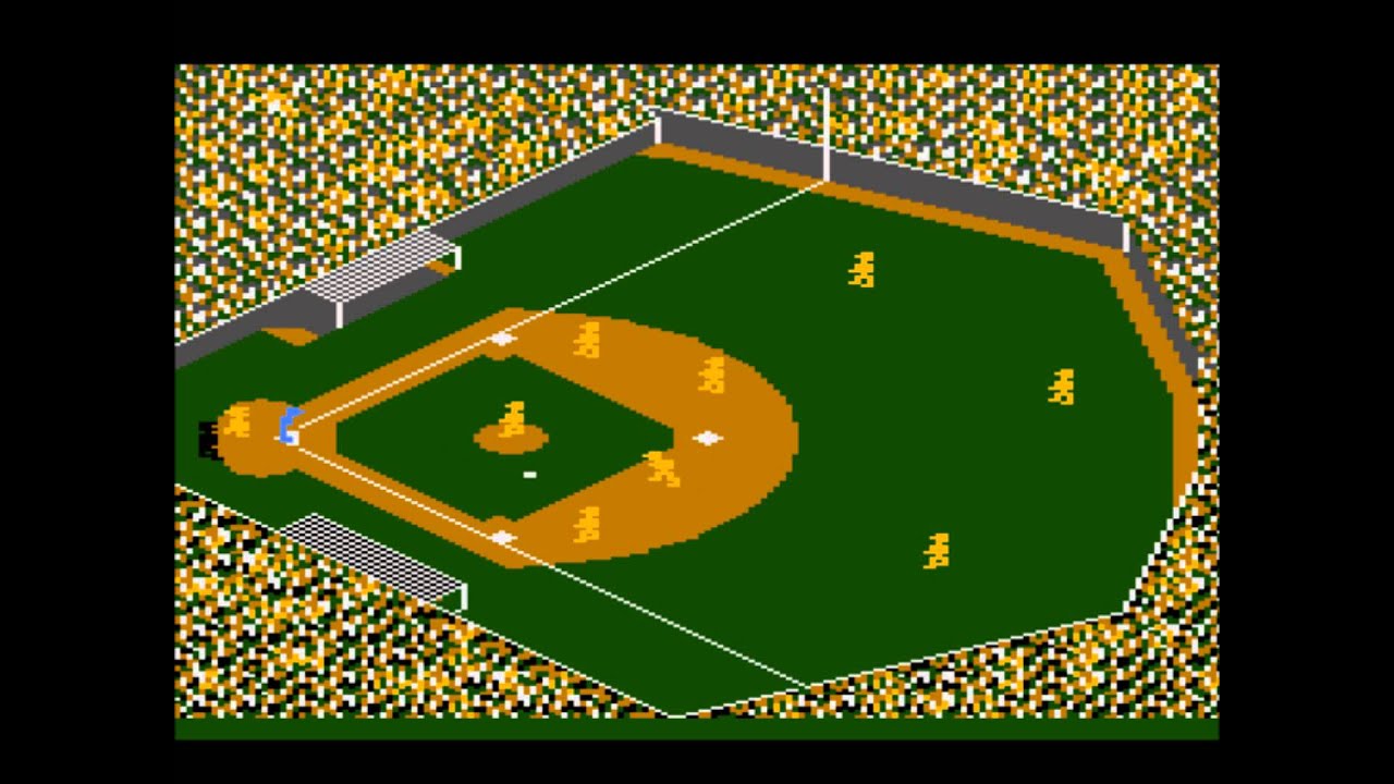Star League Baseball for the Atari 8-bit family - YouTube