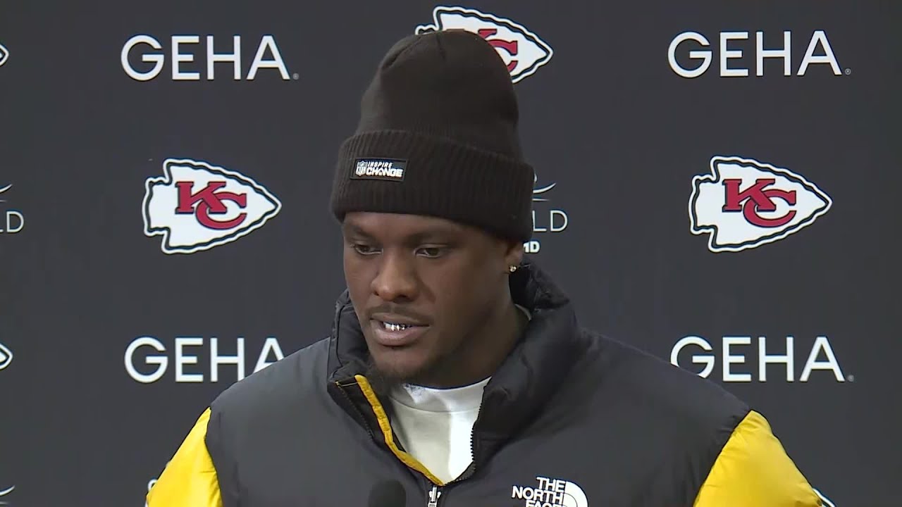 Frank Clark discusses defensive win over Seattle - YouTube