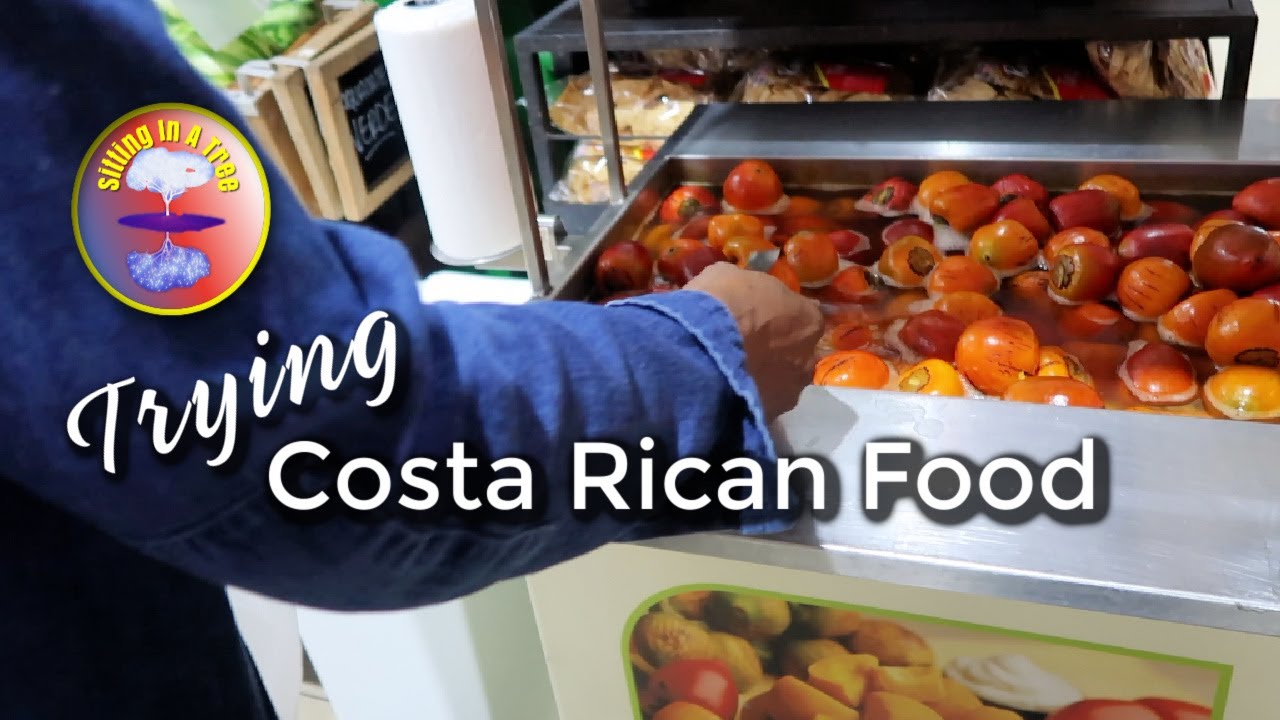 Americans Try a Popular Costa Rican Snack: Pejibayas - YouTube