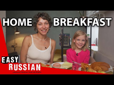 Having Breakfast in Slow Russian | Super Easy Russian 42