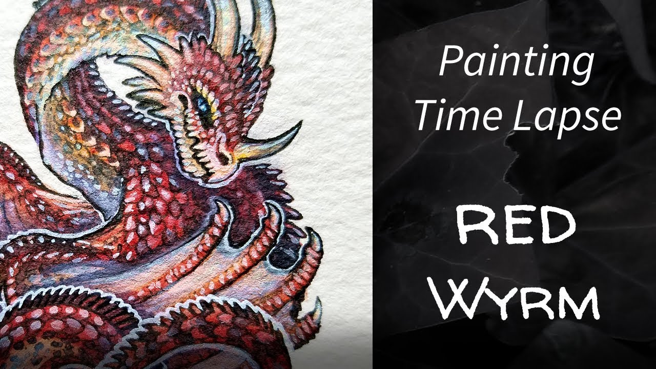 TIME LAPSE: Red Wyrm - YouTube