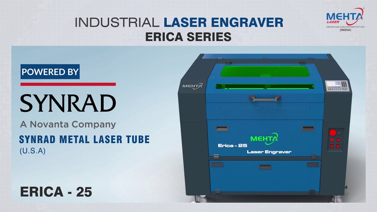 Mehta Industrial Laser Engraver With Synrad Laser Tube, Call 91 ...