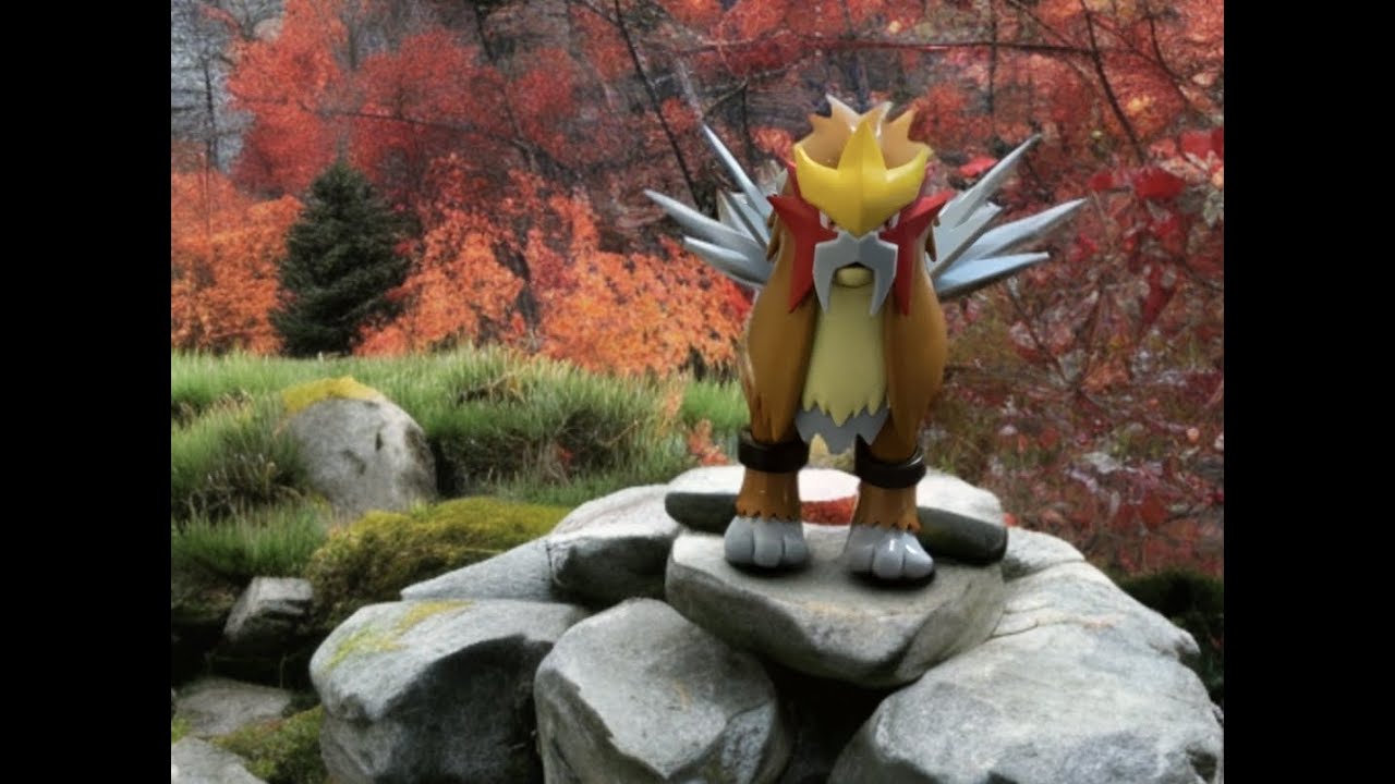 Pokémon Trainer Selects Entei - YouTube