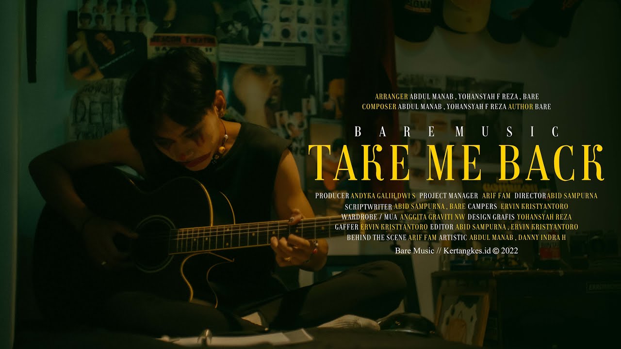 BARE - Take Me Back (Official Music Video) - YouTube
