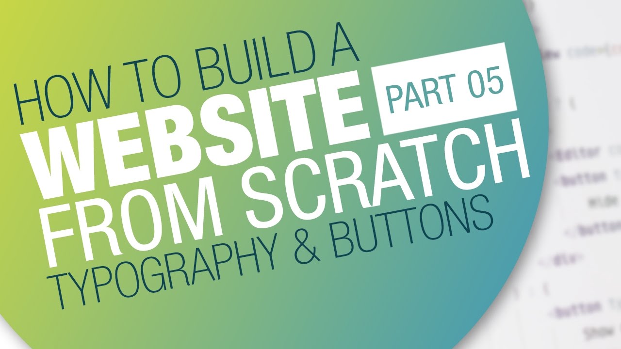 How to Create a Website - Complete workflow | Part 05: Typography ...